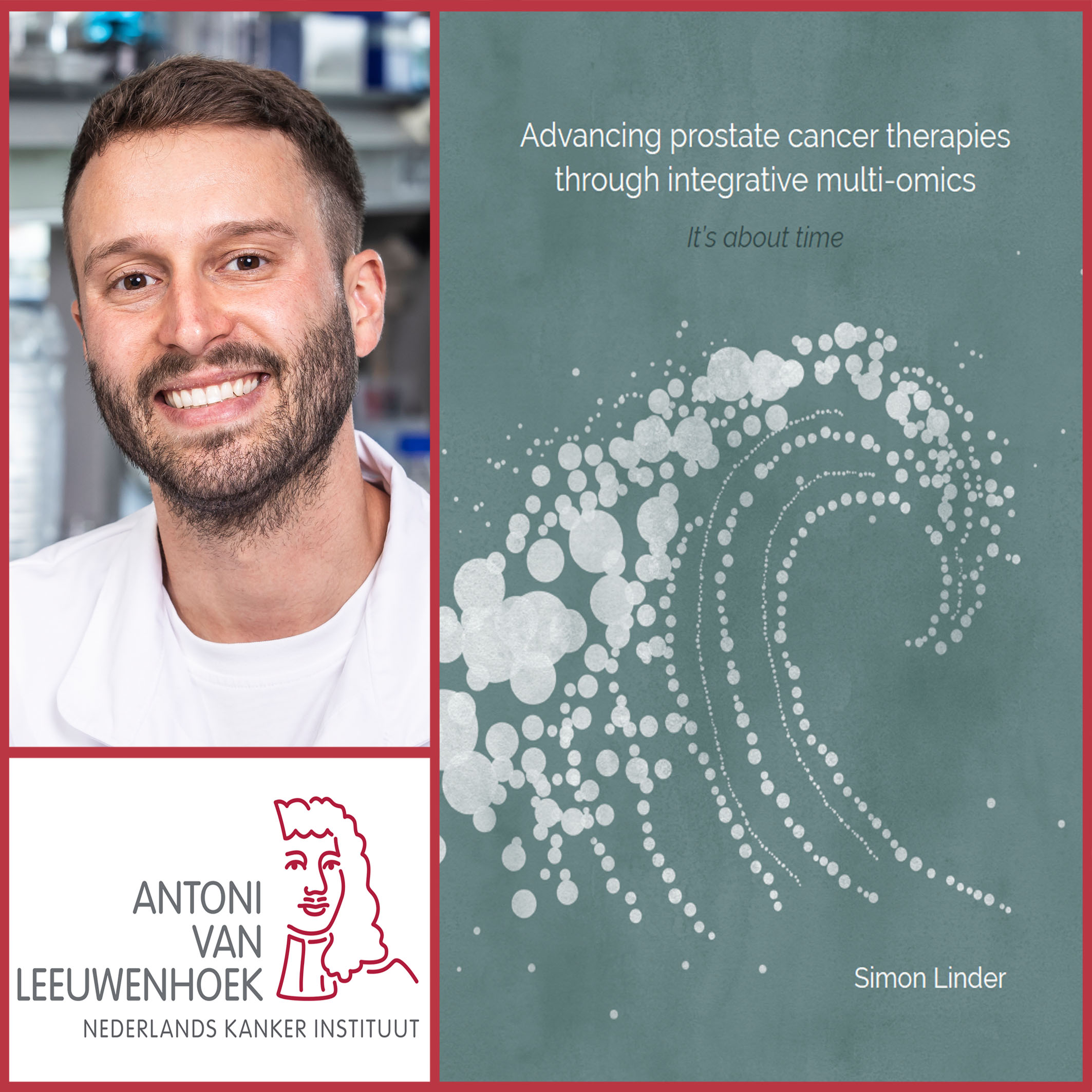 Promotie Simon Linder: “Ik ontdekte dat een eiwit door de tumor was ...